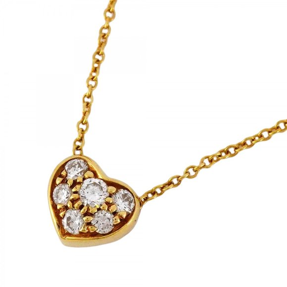 Tiffany & Co. | Jewelry | Tiffany Friendship Heart Necklace In 8k ...